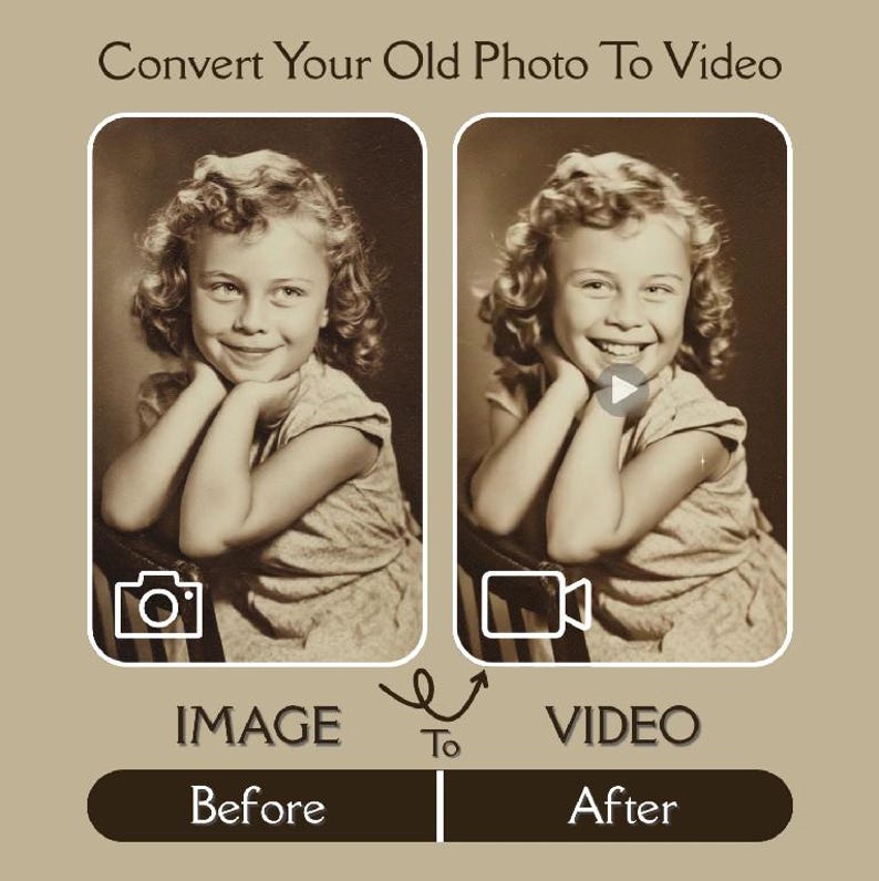 Turn Your Old Photos Into Animated Videos, Bring Memories to Life ...
