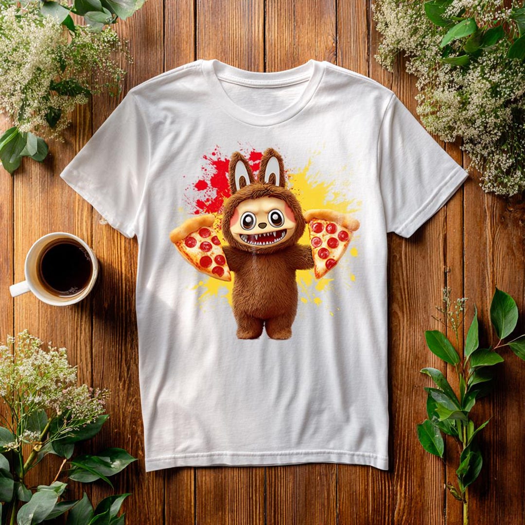 Unique Labubu Png Design Labubu Pizza Party Splash Design La Bu Bu Png ...