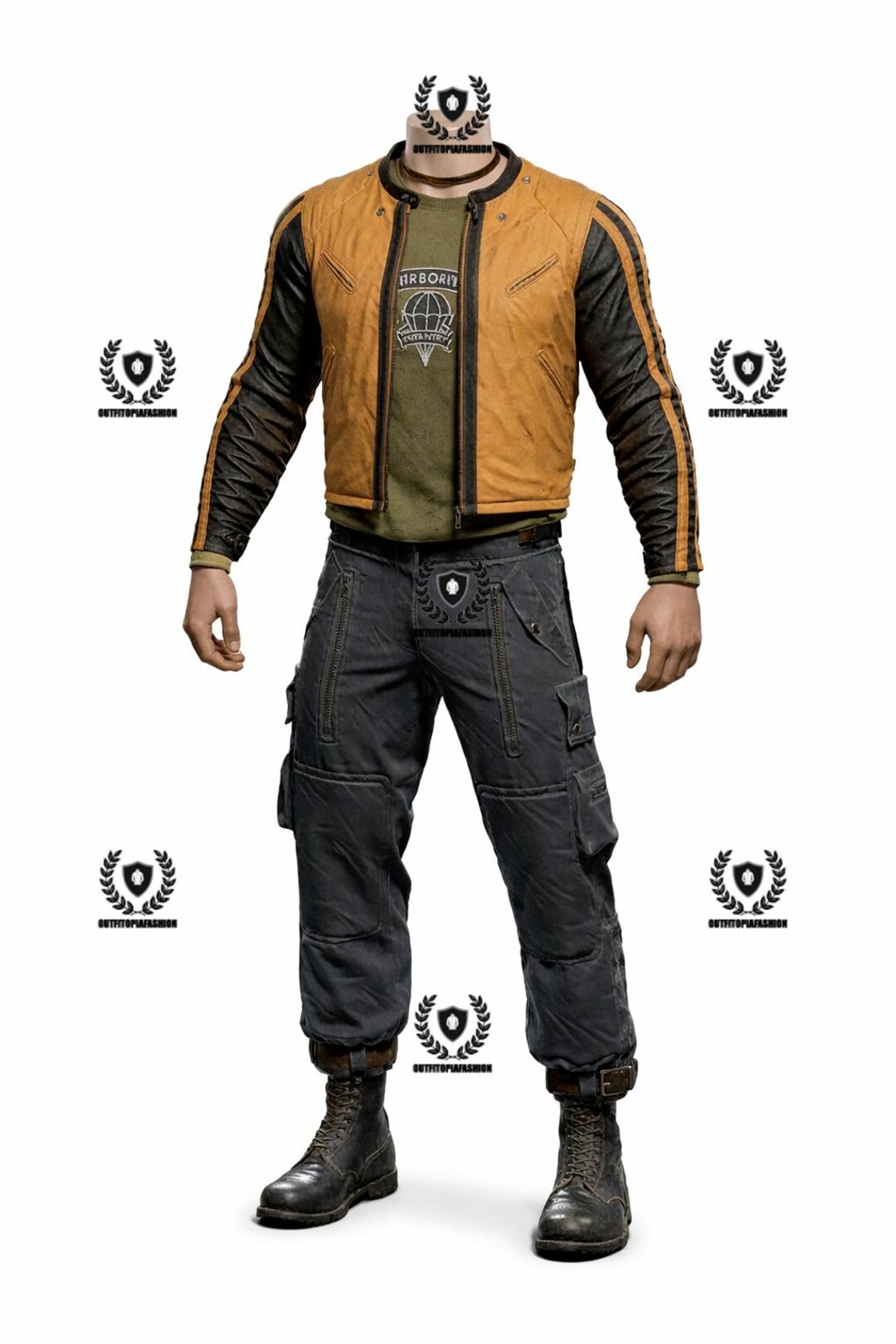 Wolfenstein Inspired Tactical Jacket & Cargo Pants Set - Etsy