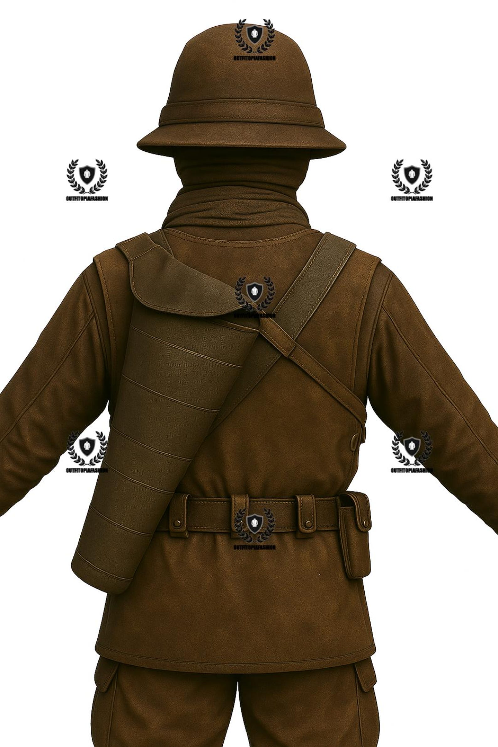 Wasteland Ranger Military Uniform Set | Heavy Cotton Tactical Coat ...