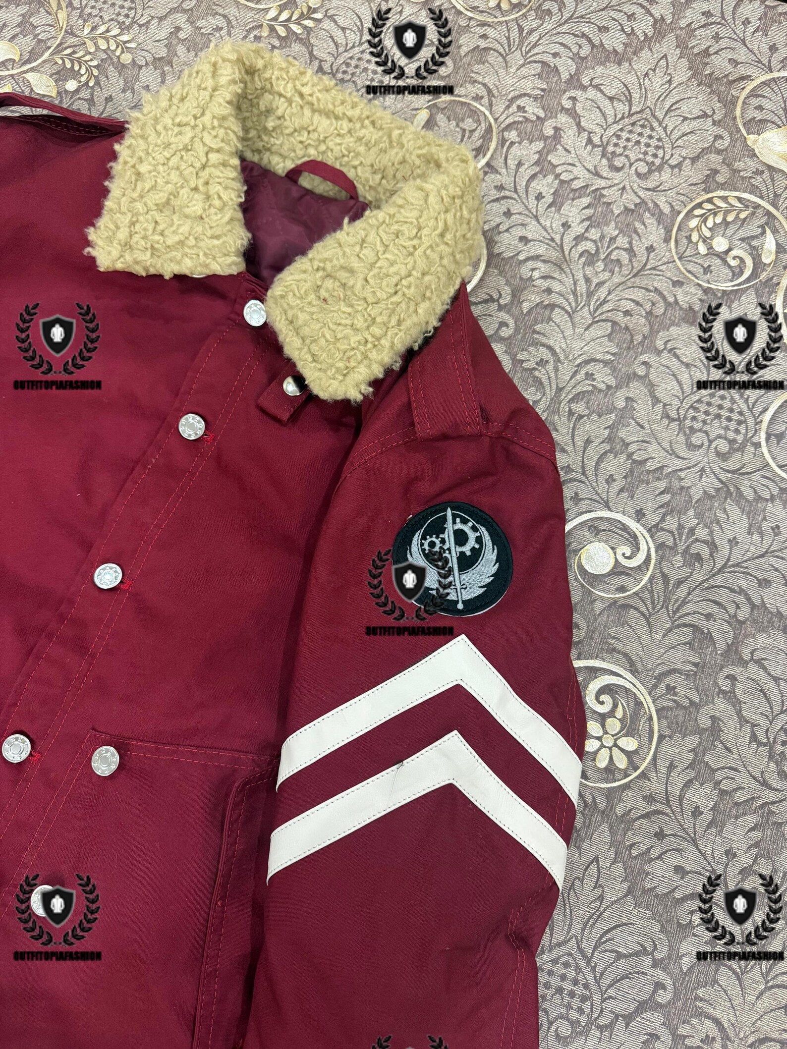 Fallout S02 Maximus Red Jacket - Etsy