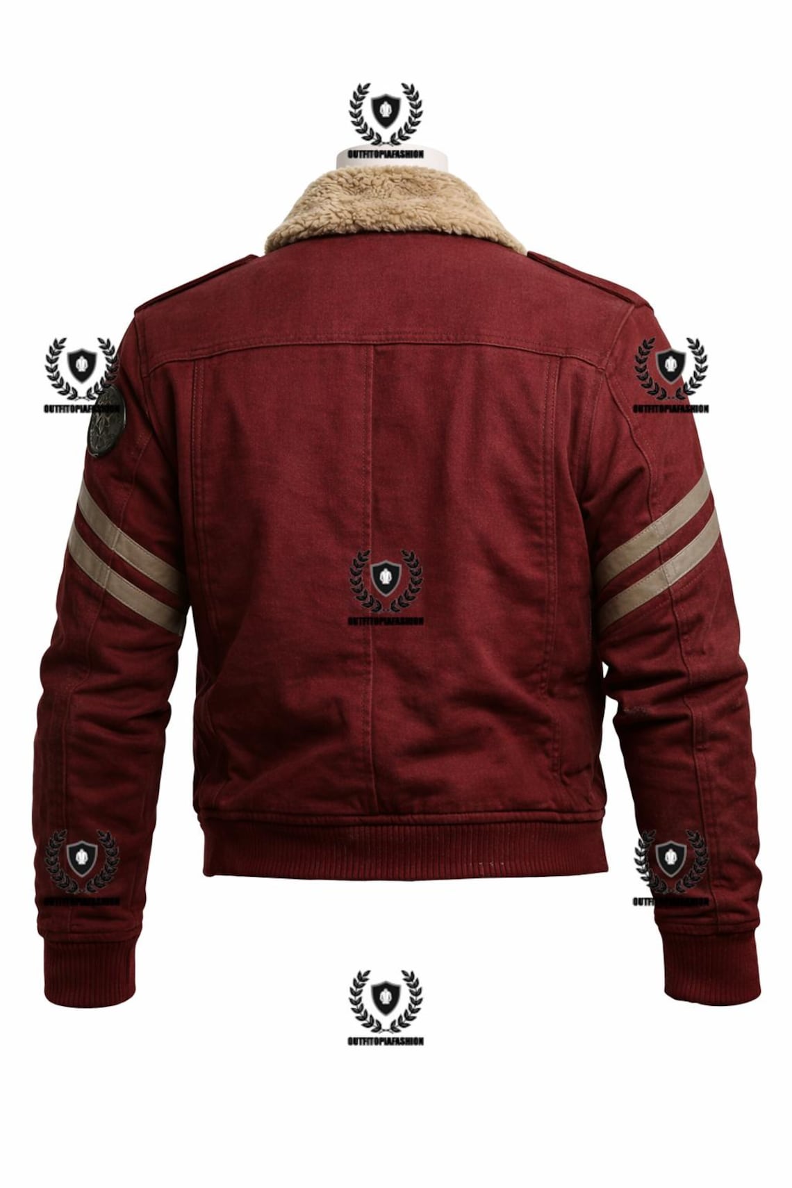 Fallout S02 Maximus Red Jacket - Etsy