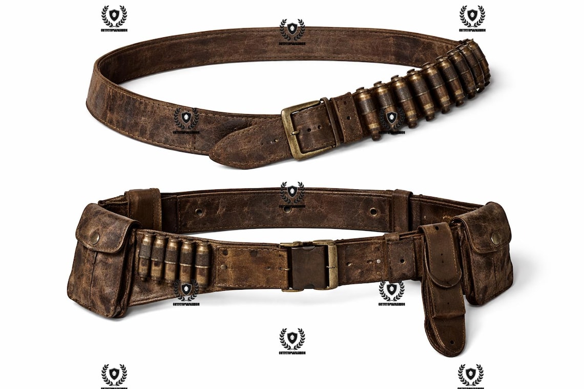 Fallout NCR Ranger Inspired Long Coat Set With Bandolier & Pants - Etsy