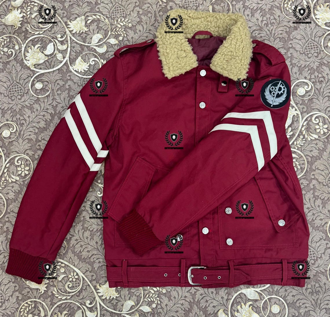 Fallout S02 Maximus Red Jacket - Etsy