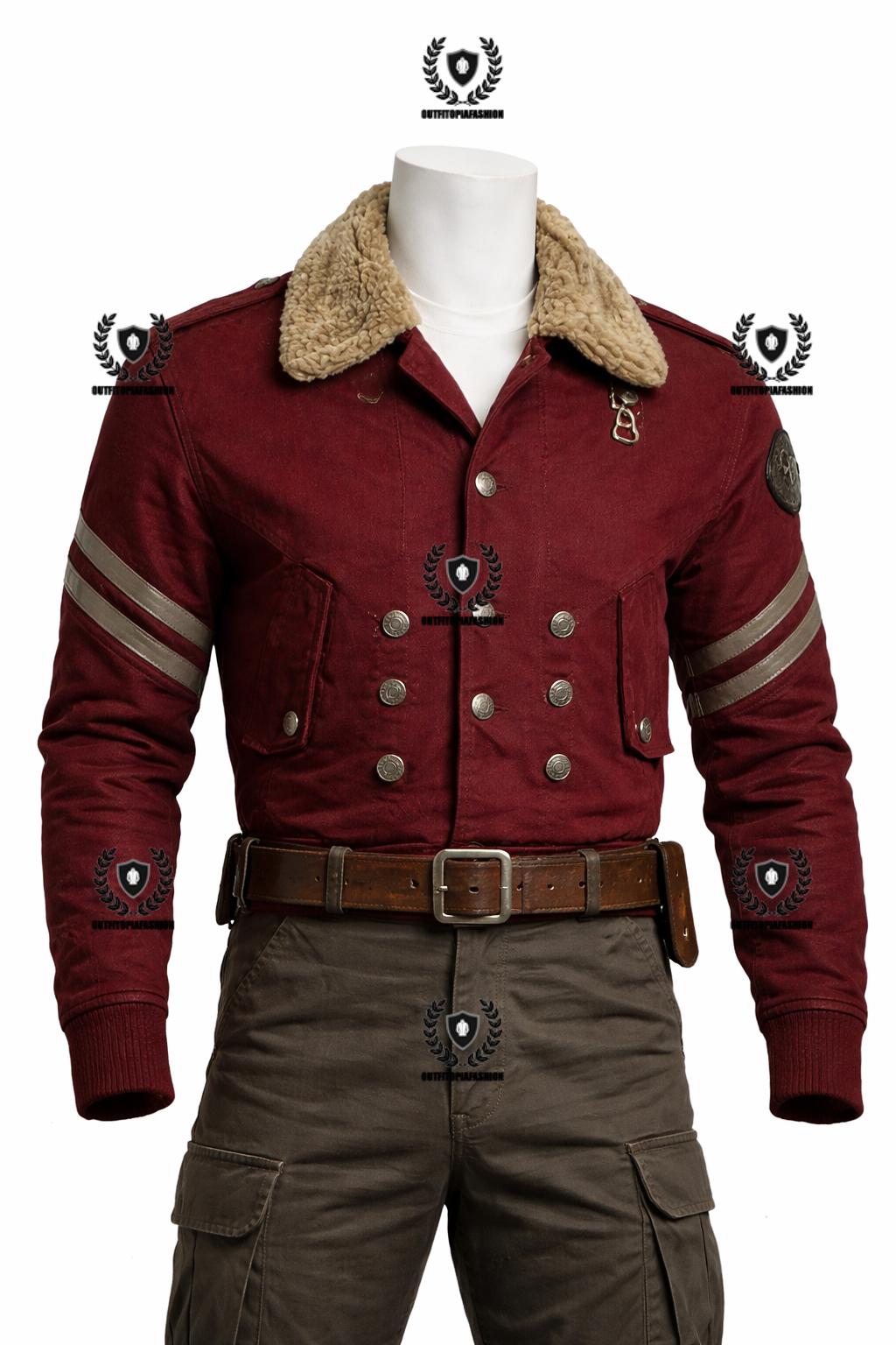 Fallout S02 Maximus Red Jacket - Etsy