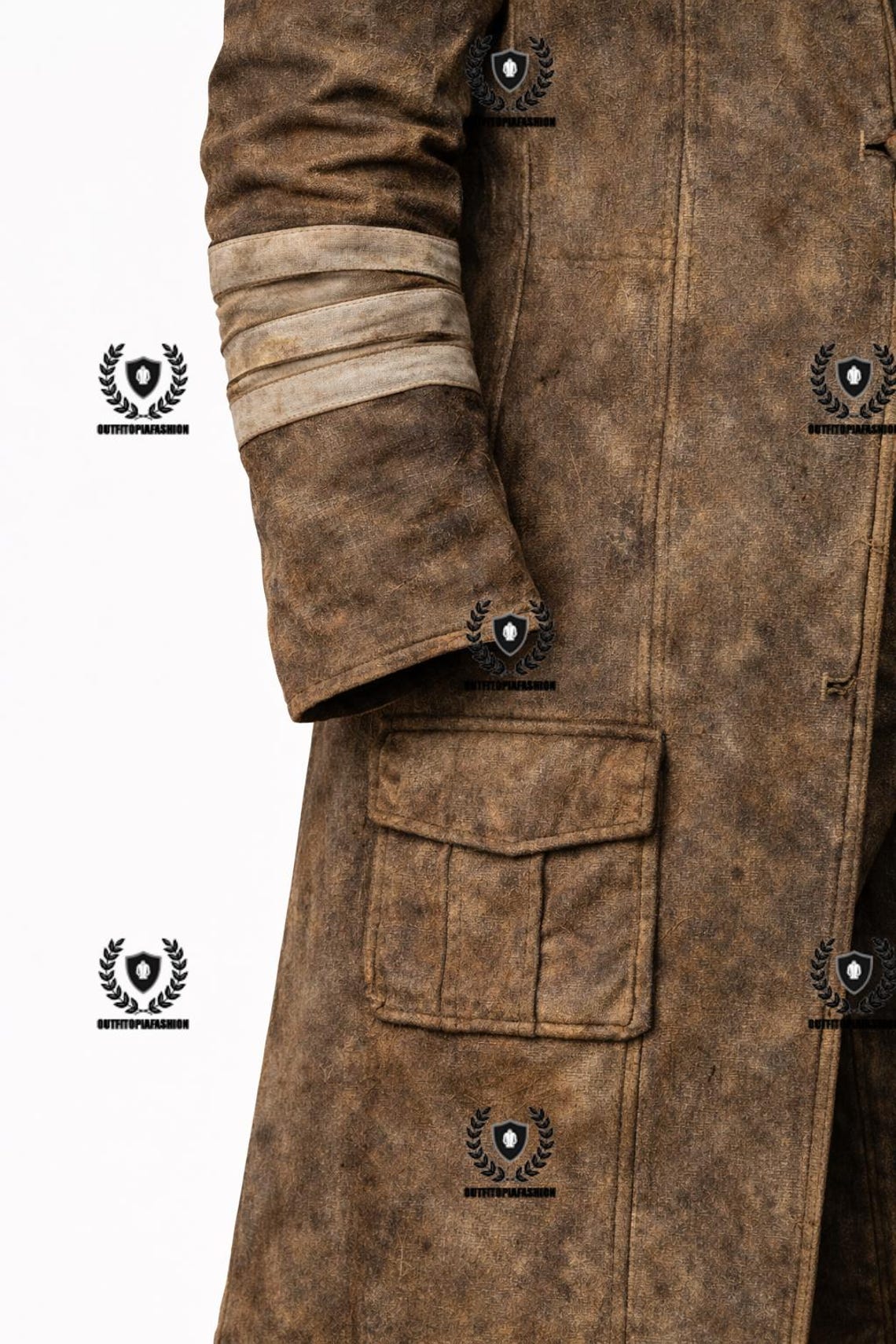 Fallout NCR Ranger Inspired Long Coat Set With Bandolier & Pants - Etsy