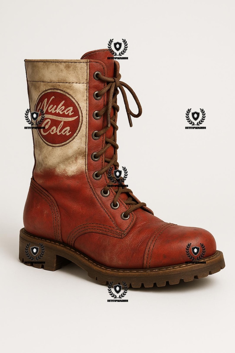Nuka Cola Suit With Front & Back Patches and Matching Boots – Post ...