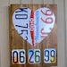 Personalized Any Year Anniversary License Plate Sign Choose Your States ...
