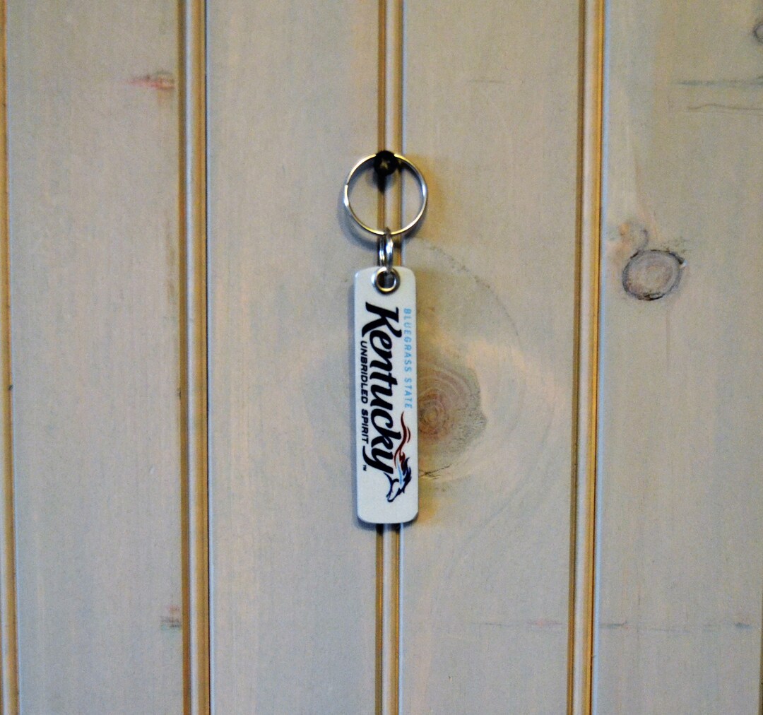 Kentucky License Plate Key Chain Unbridled Spirit Kentucky Derby Key ...