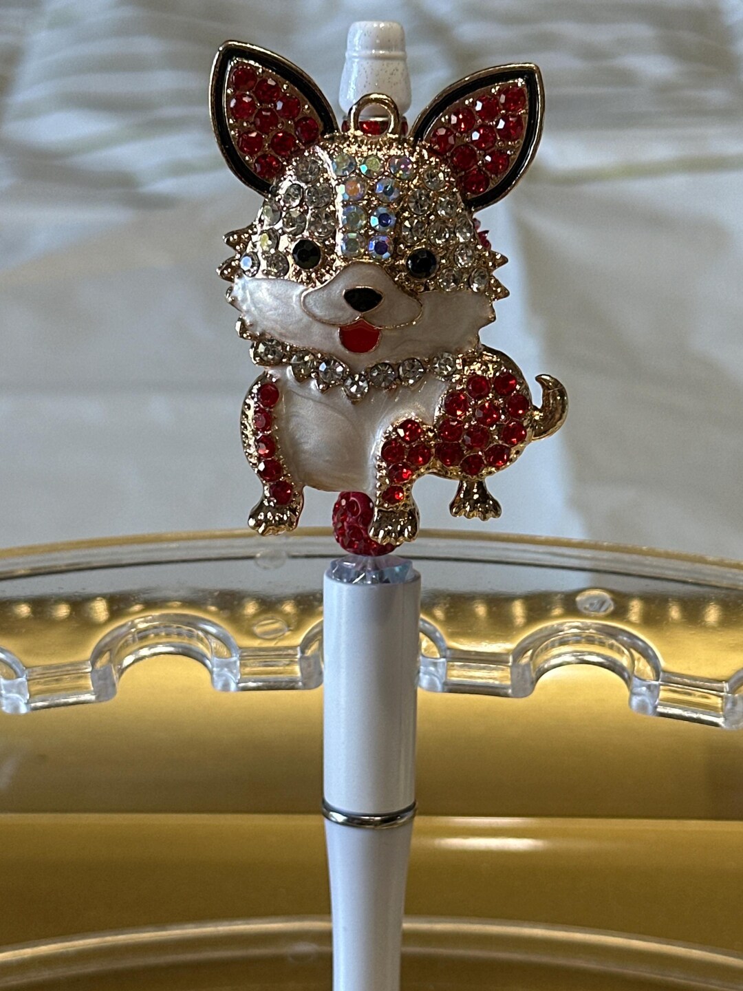 Red Corgi Pen - Etsy