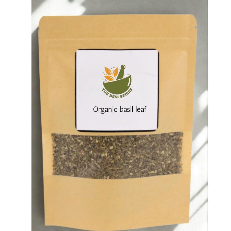 Organic Holy Basil Leaf – Dried Tulsi Herb | Herbal Tea, Ayurvedic ...