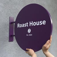 New Product! Metal Blade Sign Vinyl Artwork Included! Powder Coated ...