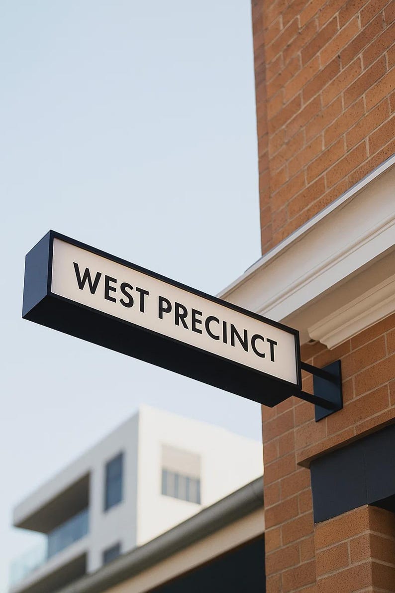 Custom Light Box Sign, Double-sided Backlit Sign, Illuminated Outdoor ...