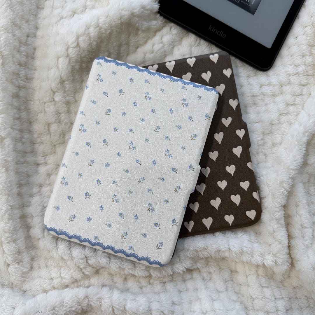 Detachable Magnetic Kindle Case Cover Kobo Case Clear Back Girlie E ...