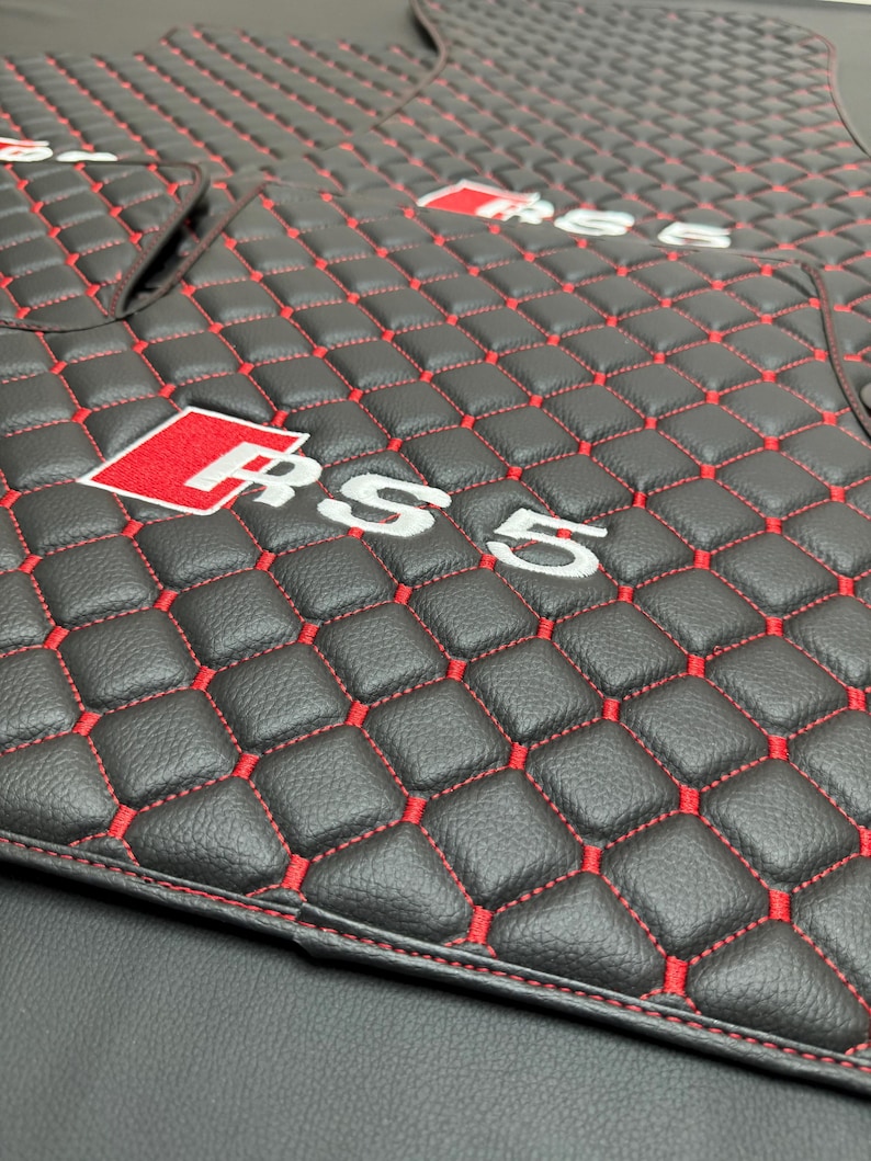 Audi A5 & RS5 Custom Leather Car Mats,quality Material,set,oem - Etsy