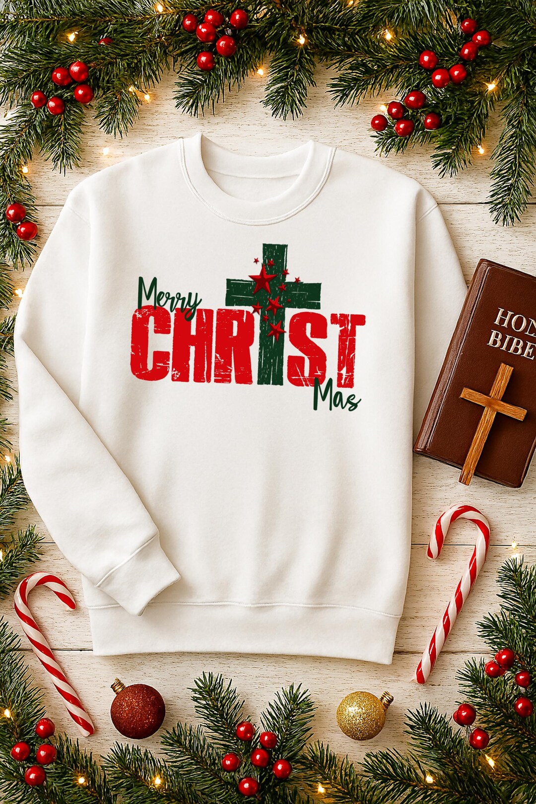 Merry CHRIST MAS Christmas Png, Christian Christmas Sublimation Design ...