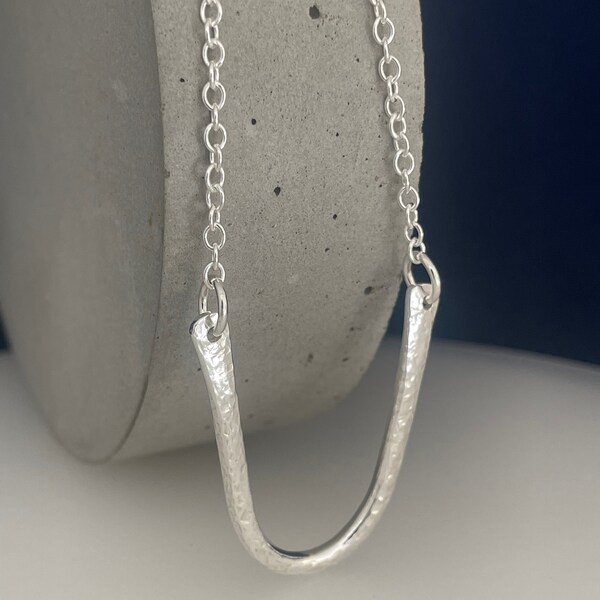 Hand Forged Necklace - Etsy