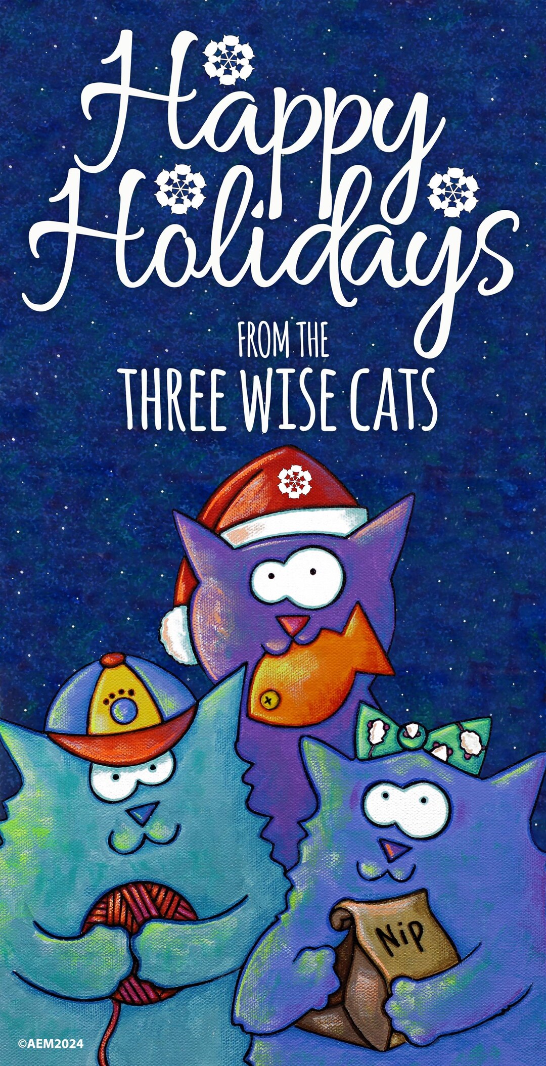 Xtra Greeting Plates: Cats - Etsy