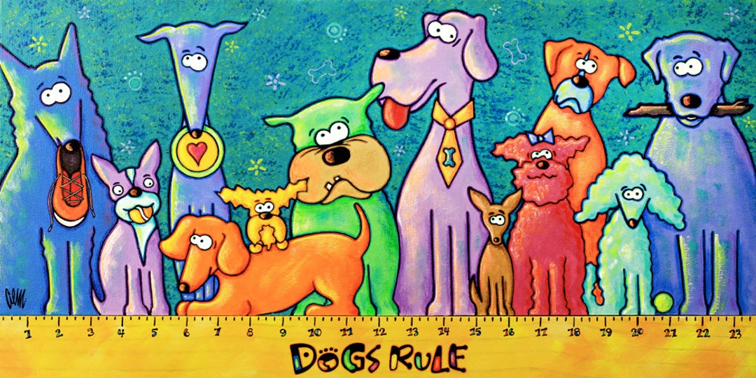 Dogs Rule - Etsy