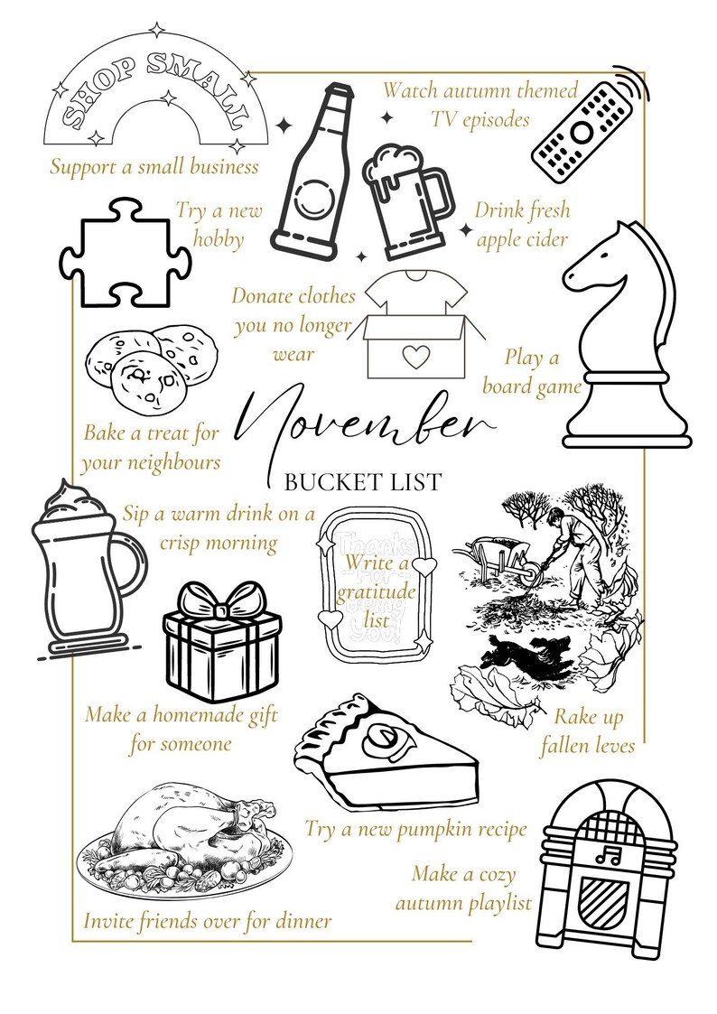 Monthly Bucket List Bundle: Coloring Journal Pages (printable) - Etsy