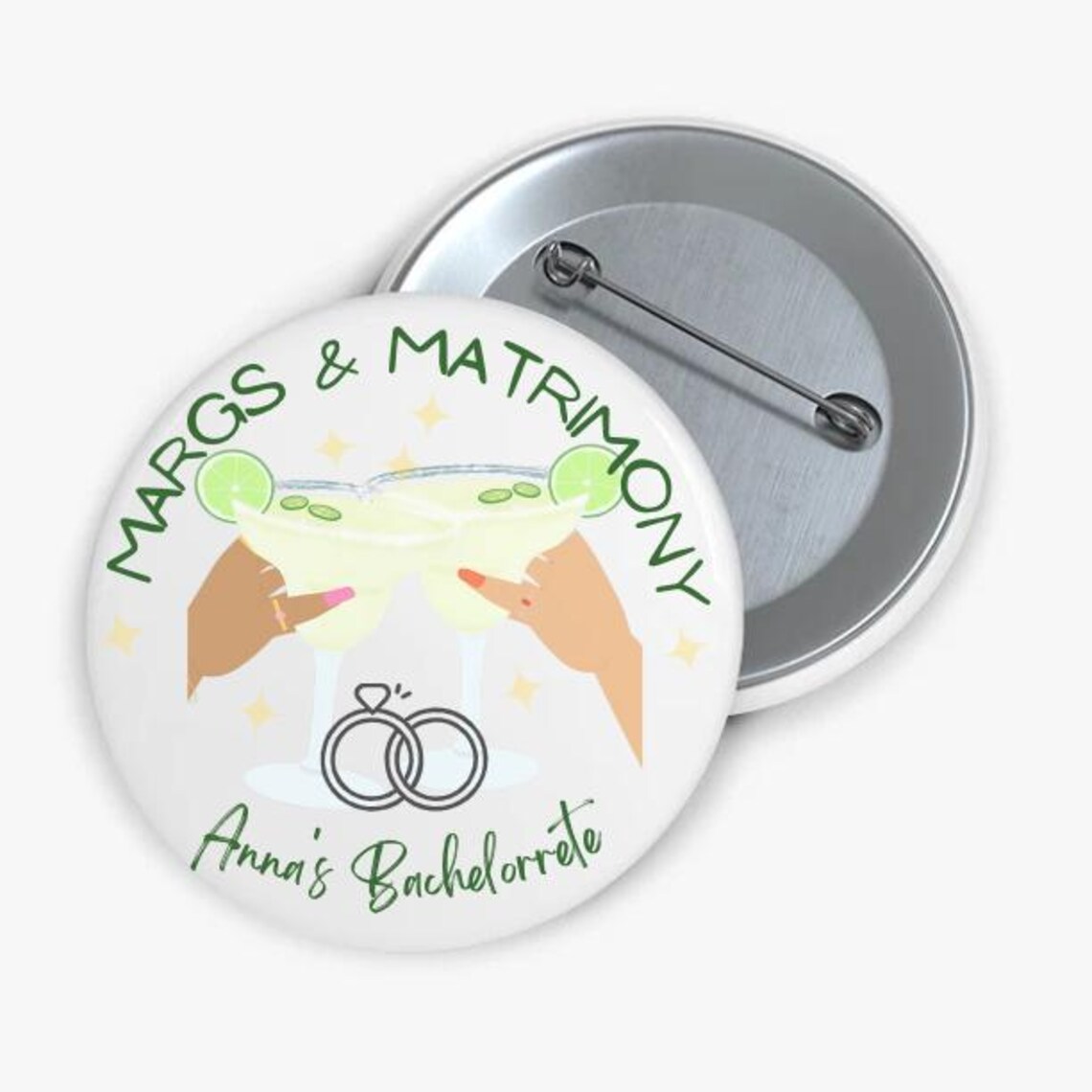 Custom Pinback Buttons- Personalized Pins- 2.25 Inch Round Pins - Etsy