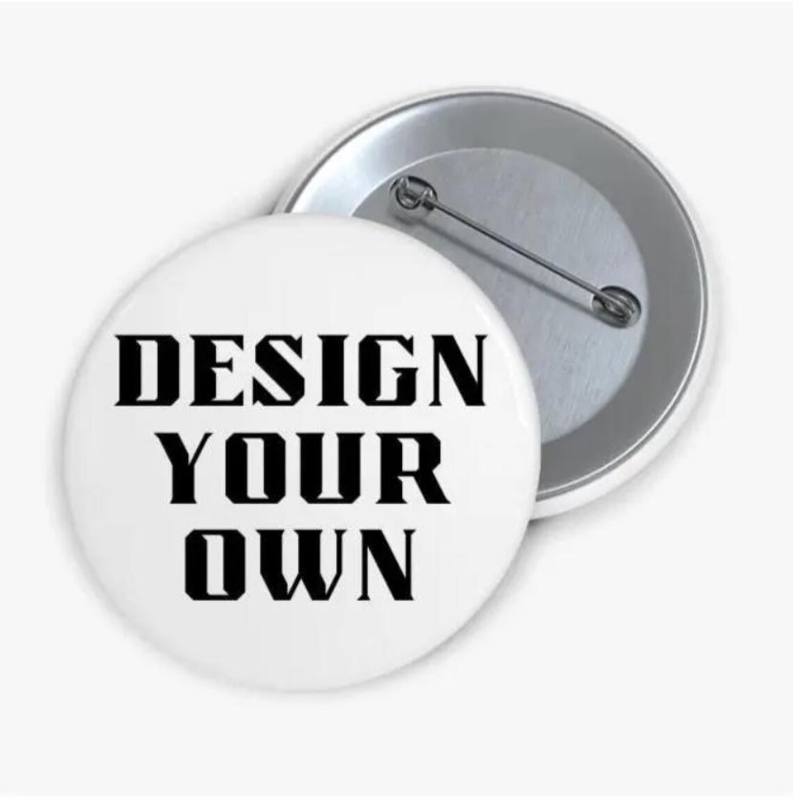 Custom Pinback Buttons- Personalized Pins- 2.25 Inch Round Pins - Etsy