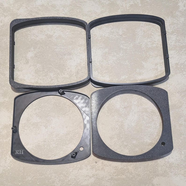 Hummer H2 Headlight Bezels W/ Trim Rings – 9 Colors + 4 Styles – Easy ...
