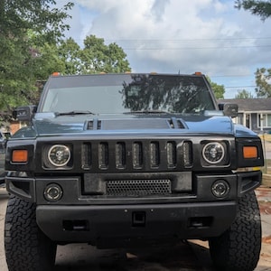 Custom Hummer H2 Grill Inserts – Snap-in, No-drill, 4 Designs & 9 ...