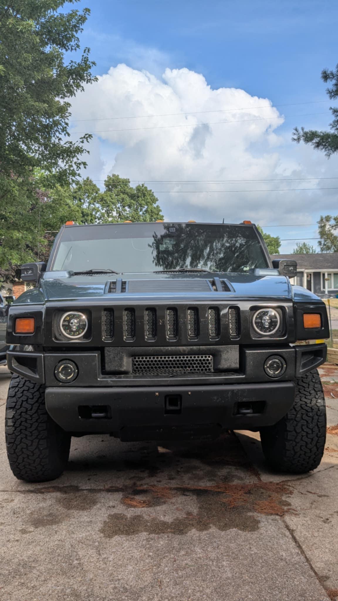 Custom Hummer H2 Grill Inserts – Snap-in, No-drill, 4 Designs & 9 ...