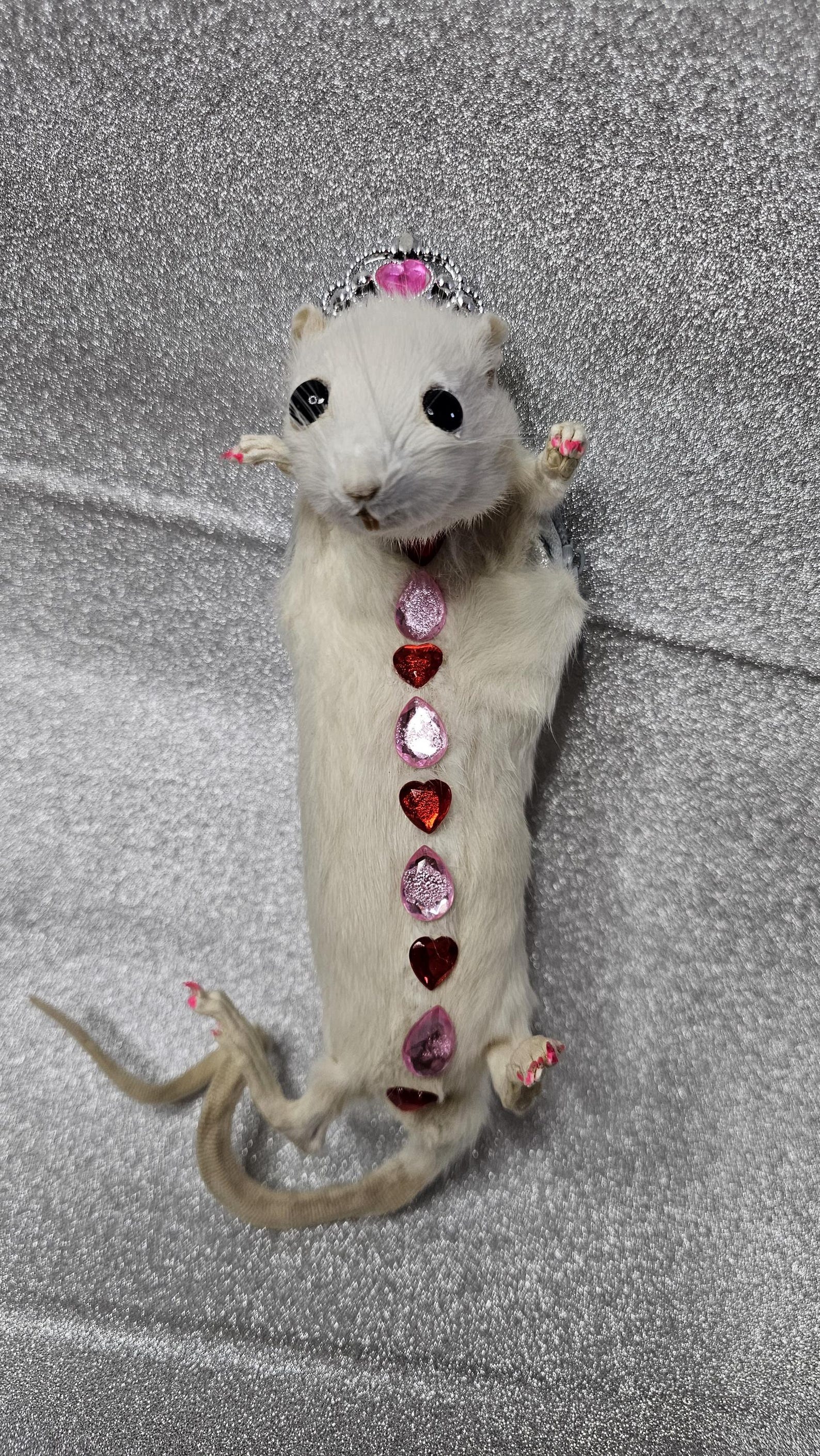 Penny Lafur Taxidermy Rat Coin Purse Campy Gothic Glittercore Pouch ...