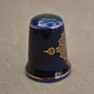 Russian Embroidery the Royal Romanov Collection Vintage Cobalt Blue and ...