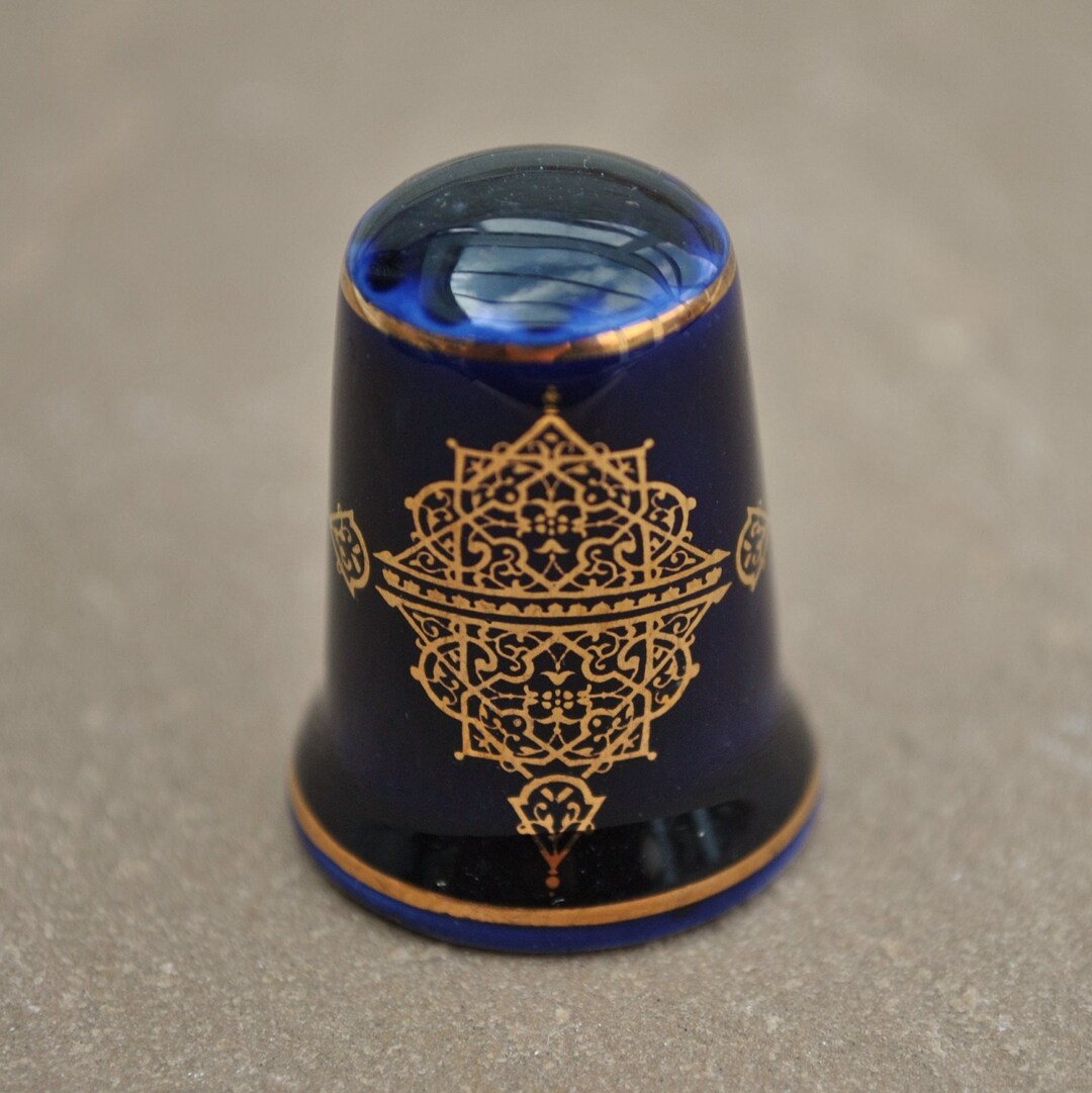 Russian Embroidery the Royal Romanov Collection Vintage Cobalt Blue and ...