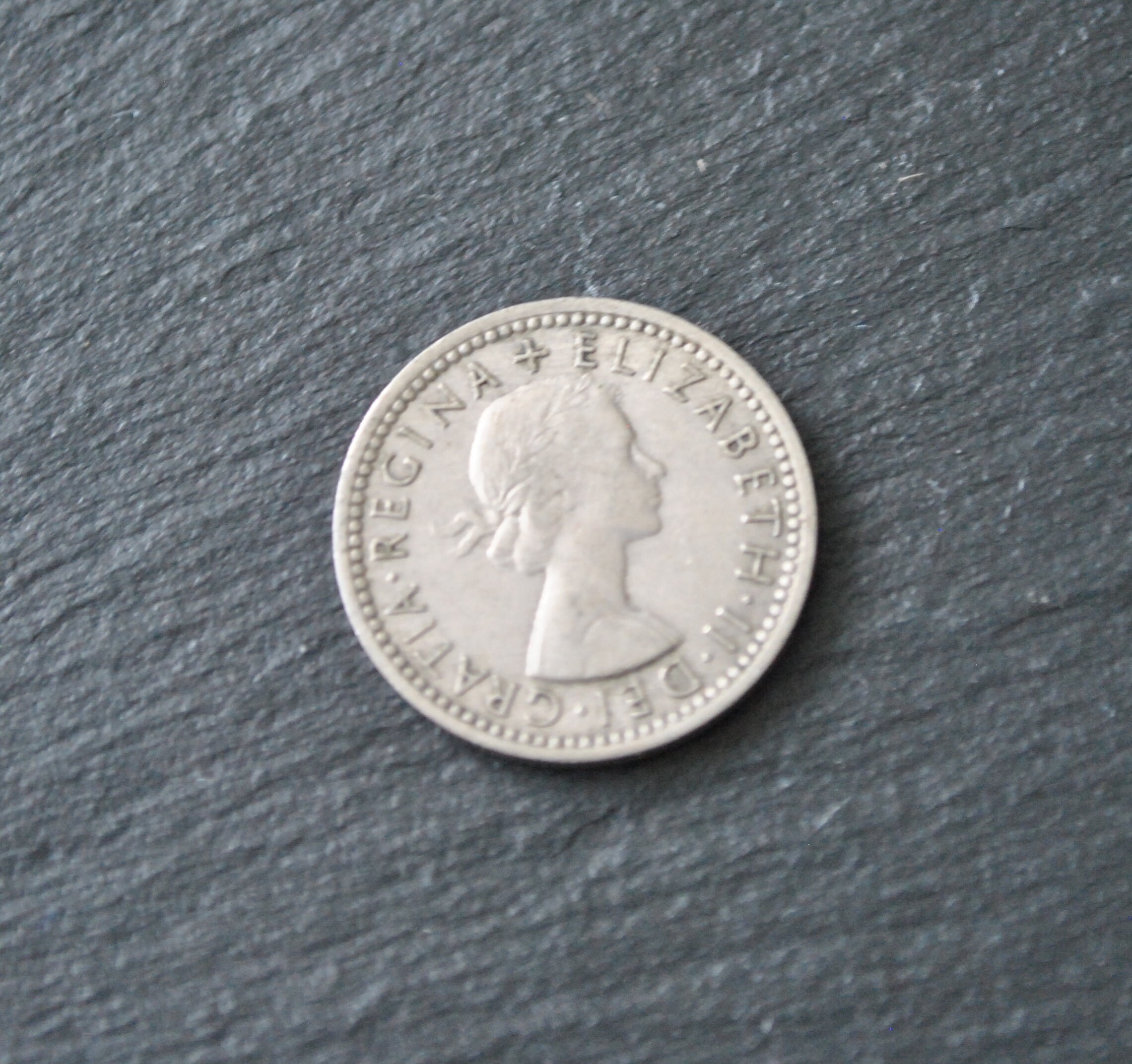 Vintage 1960 Six Pence Coin Lucky Wedding Sixpence - Etsy Ireland