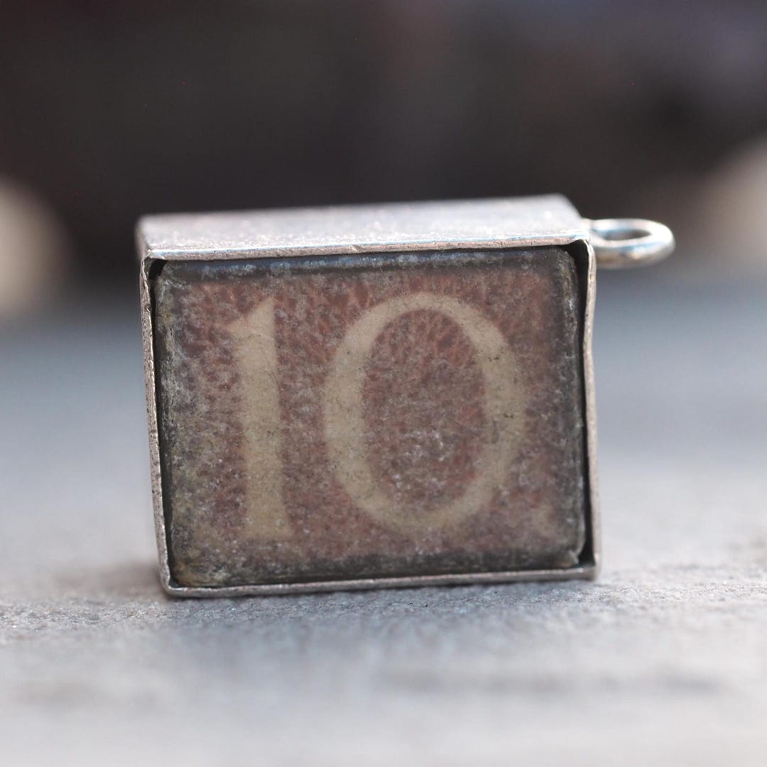 Emergency Ten Pound Note Vintage Silver Charm - Pendant - Etsy