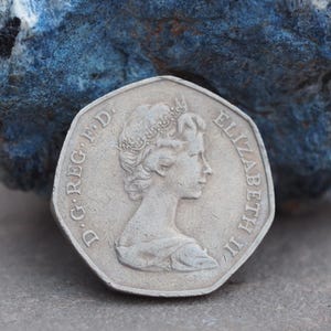 Vintage - 50p Coin - Accession to the European Economic Community ...