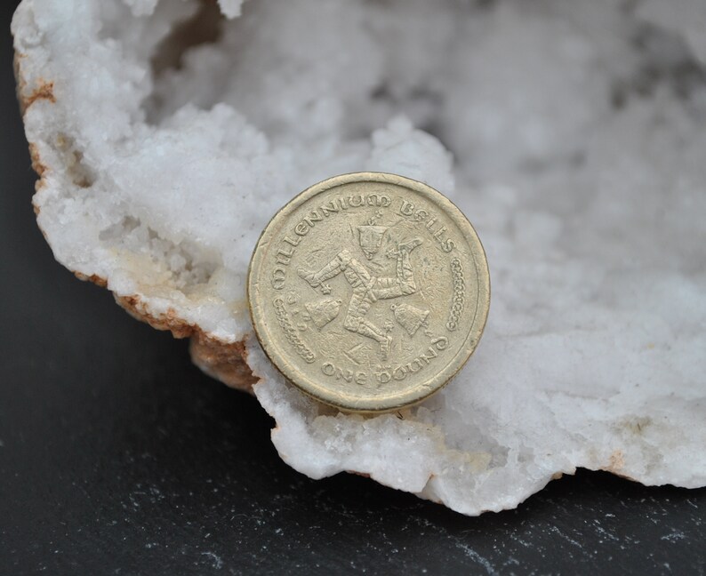 Vintage One Pound Coin 2000 Isle of Man Millennium Bells - Etsy