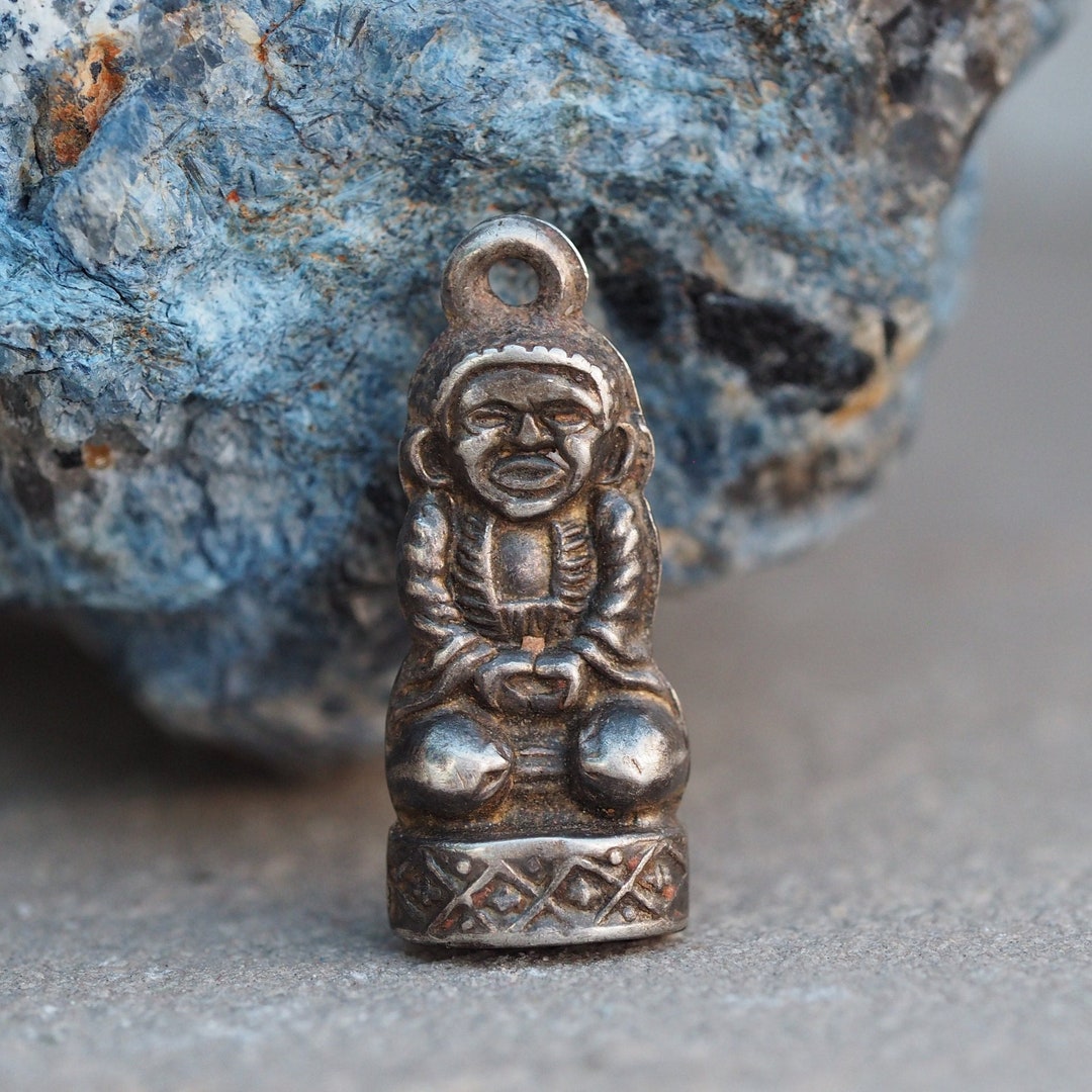 Khashani Vintage Silver Charm or Pendant - Etsy