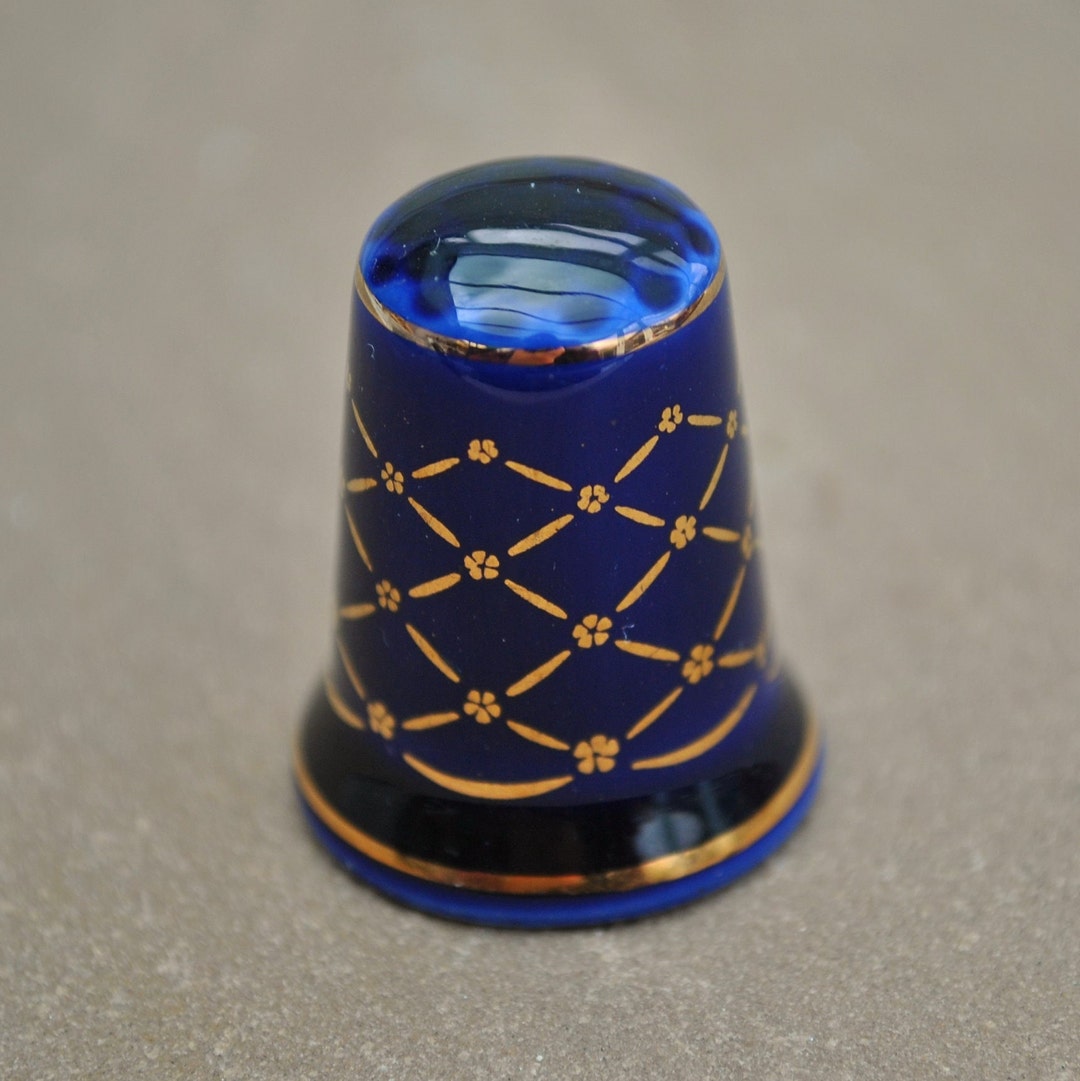 Chain Flowers the Royal Romanov Collection Vintage Cobalt Blue and Gilt ...