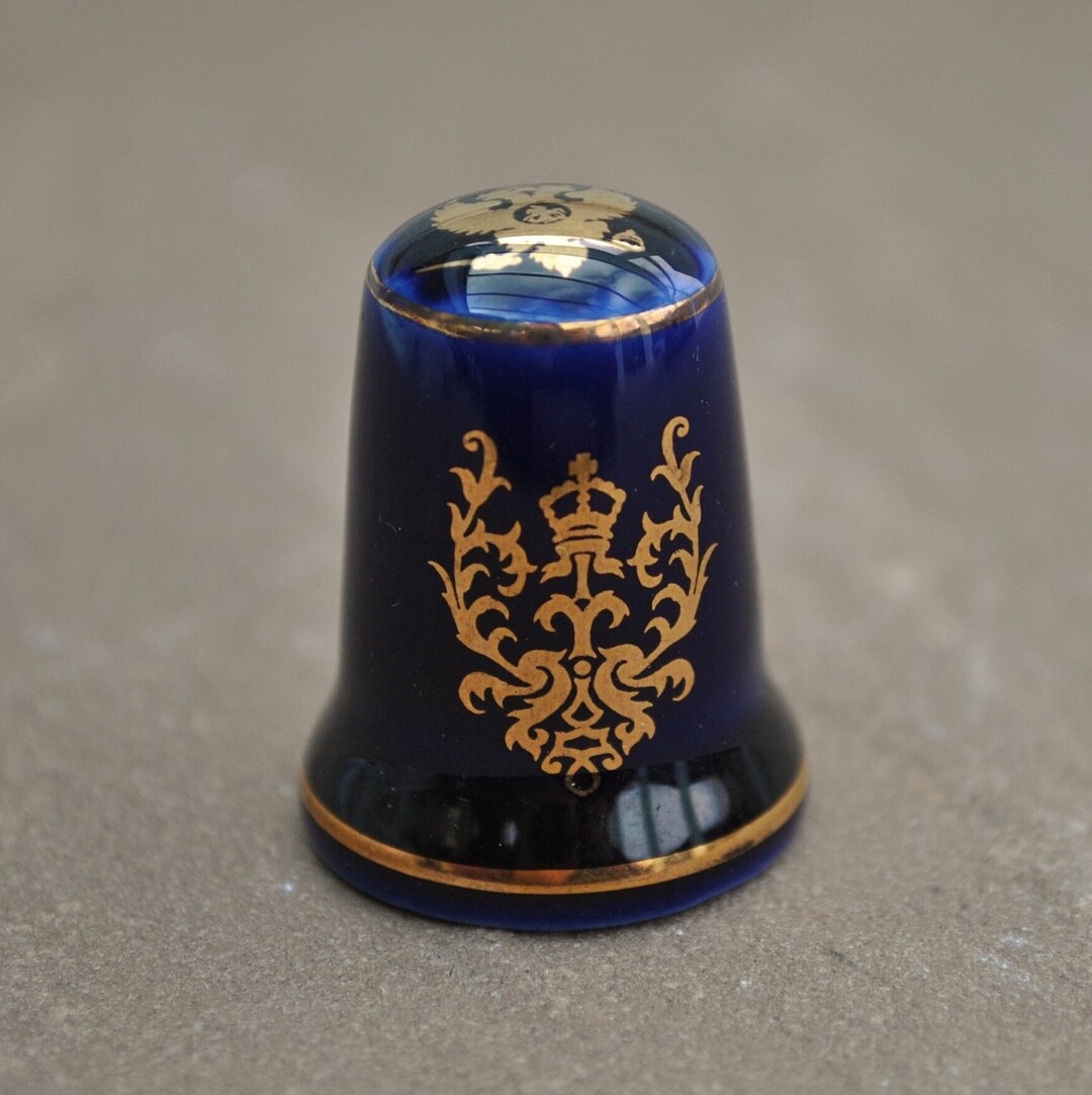 Icon Decoration the Royal Romanov Collection Vintage Cobalt Blue and ...