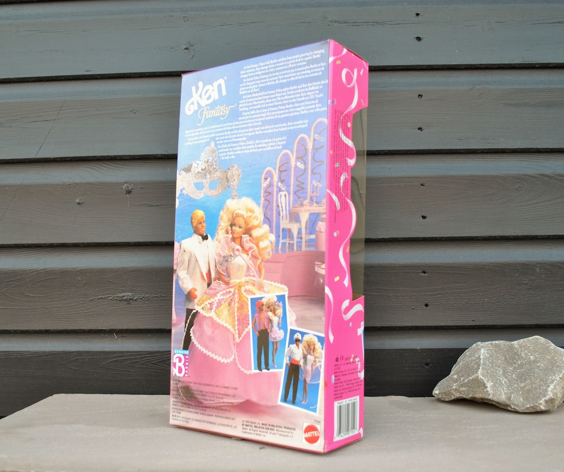 Vintage Barbie Ken Fantasy Doll Boxed 1990 Mattel - Etsy UK