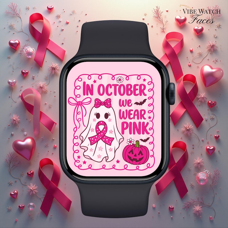 Pink Ghost Face Charms - Etsy