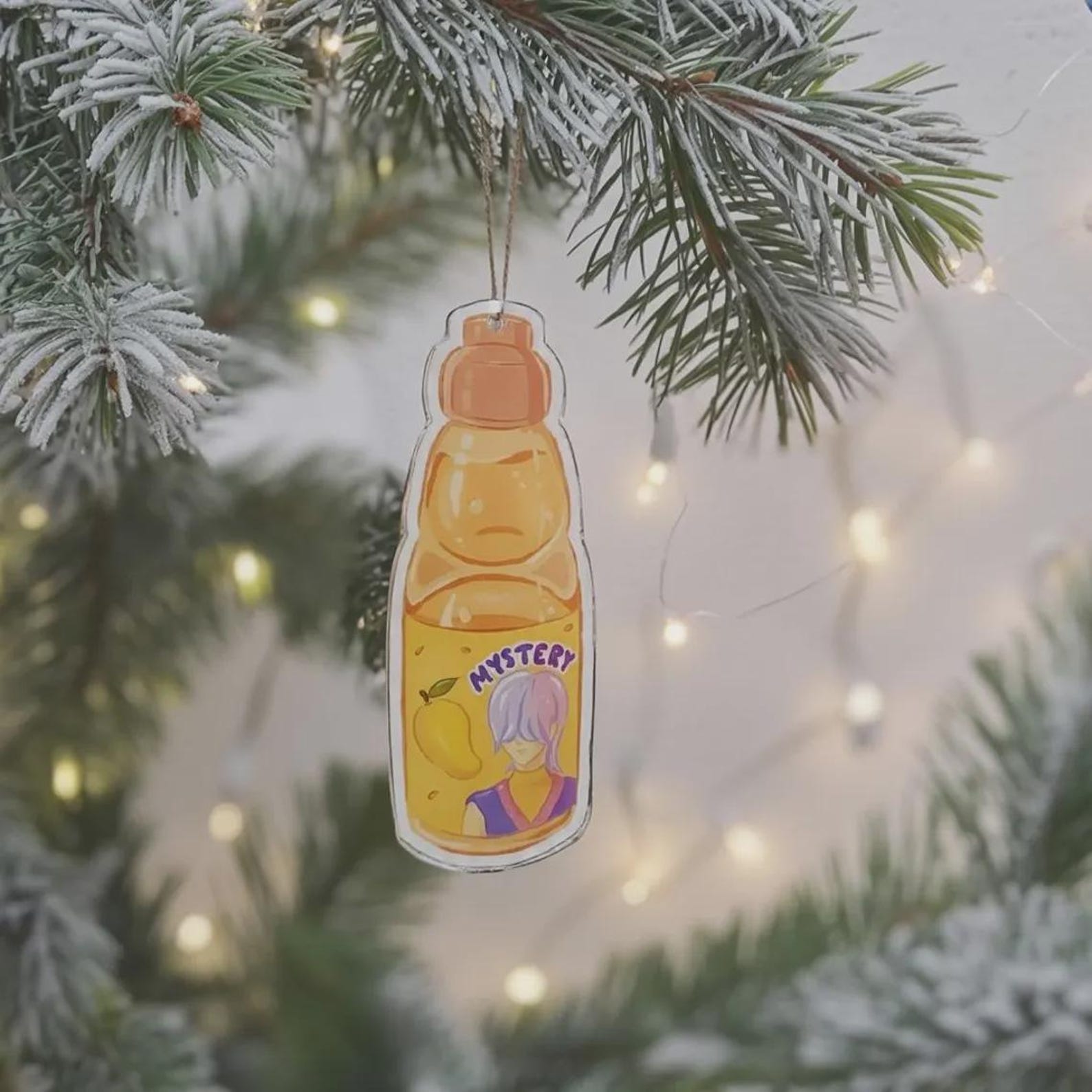 Mystery Saja Boys Waterbottle Soda Pop Ornament, Saja Boys Soda Pop ...