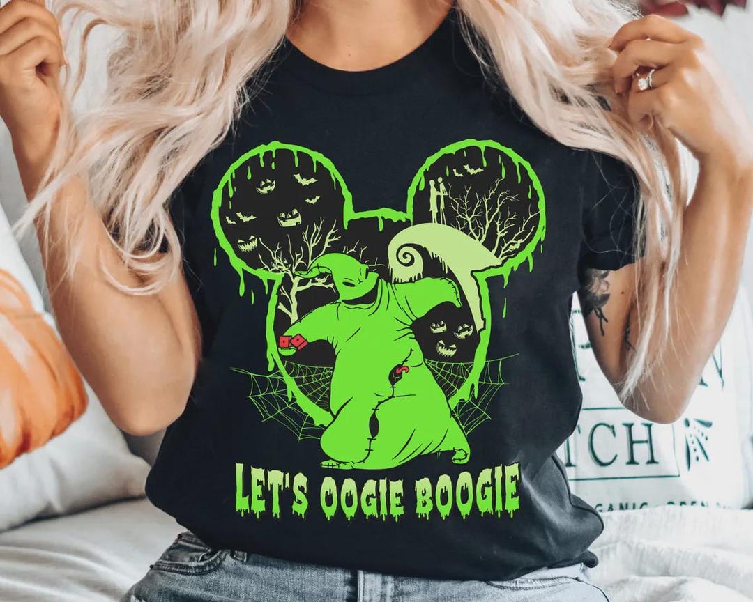 Oogie Boogie Bash Halloween T-shirt, the Nightmare Before Christmas ...