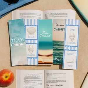 TSITP Bookmarks: Cousins Beach Summer Romance (digital Download ...