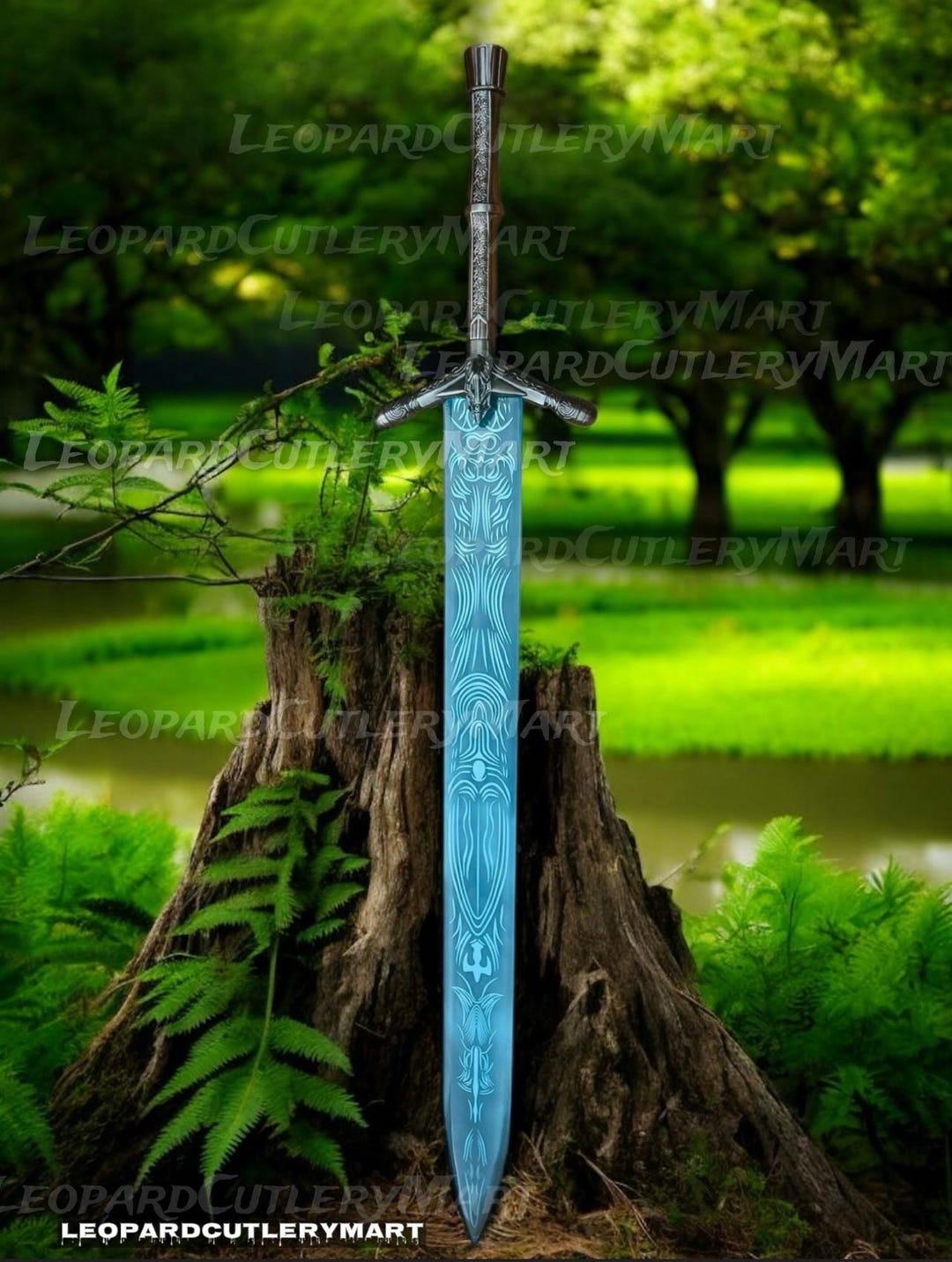 Holy Moonlight Sword Metal Replica, Bloodborn - Hand Forging, Elden ...