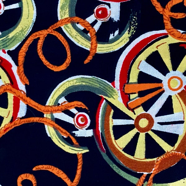 Wagon Wheel Fabric - Etsy