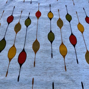 1960's 70's Danish Mod Psychedelic Tear Drop Shapes Op Art Vintage ...