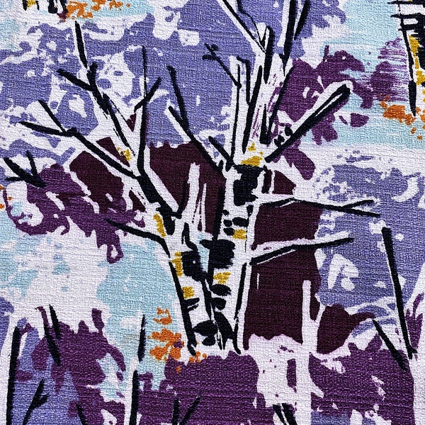 Birch Tree Fabric - Etsy