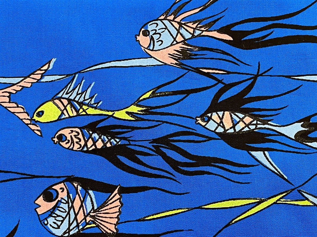 50's Signed Emilio Pucci Under the Sea Vintage Fabric Designer ...