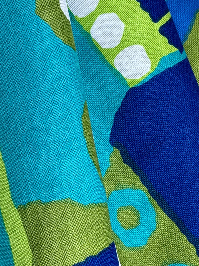 1960’s Bauhaus SWANK Outrageous COSMIC Danish Mid Centurybarkcloth Era ...